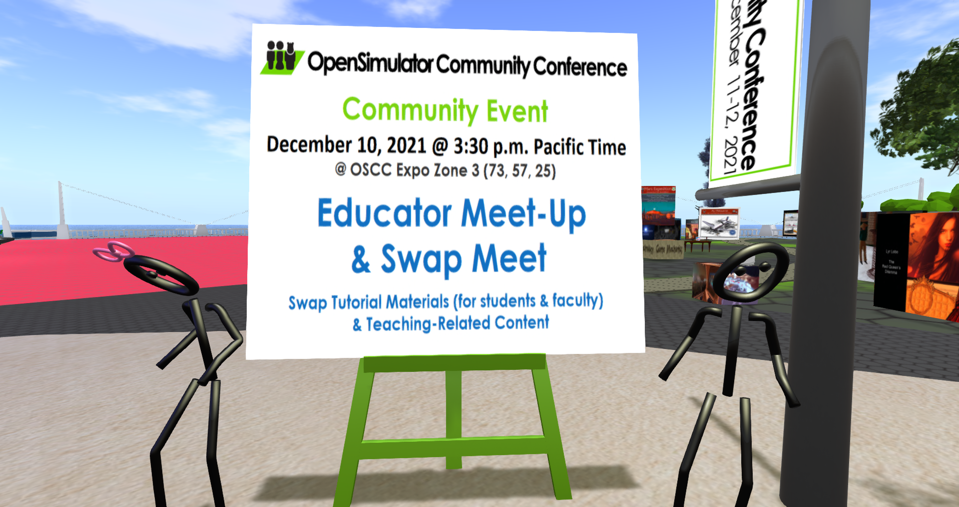 Schedule – OpenSimulator Community Conference